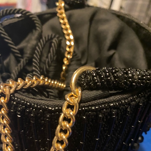 Zara | Bags | Zara Beaded Fringe Crossbody Bucket Bag | Poshmark